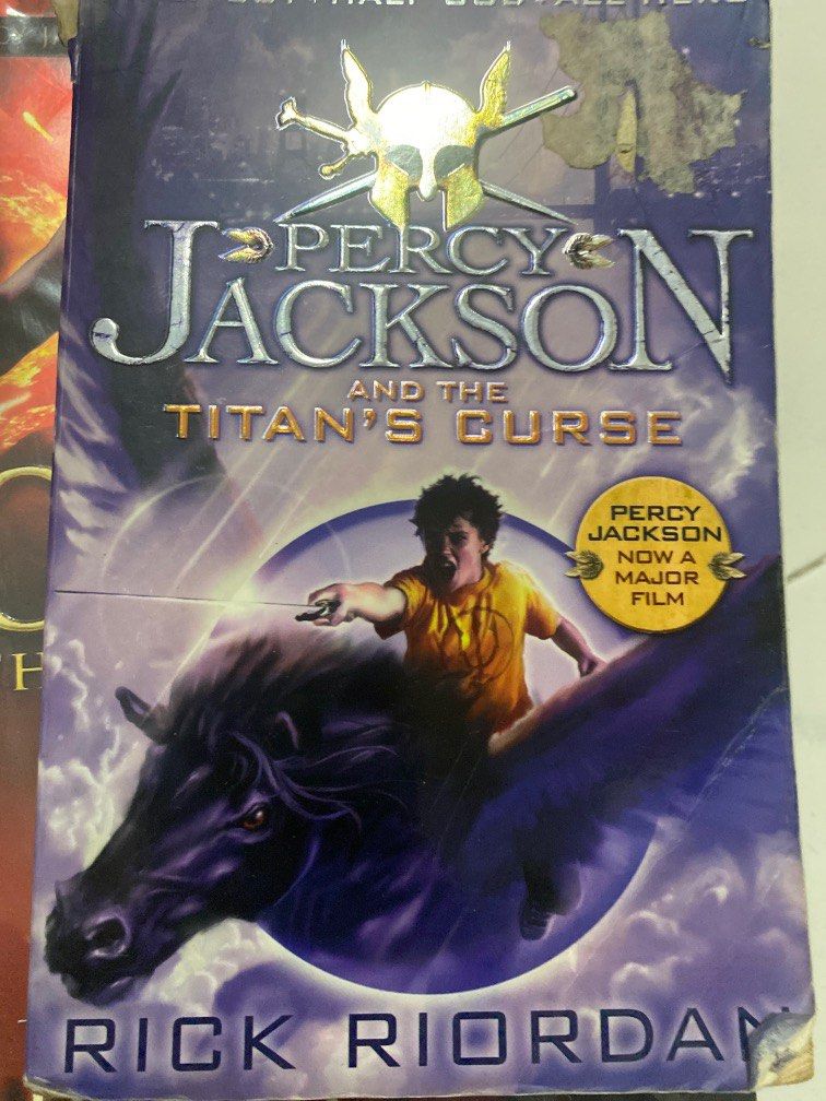 Percy Jackson- first 4 books, Hobbies & Toys, Books & Magazines ...