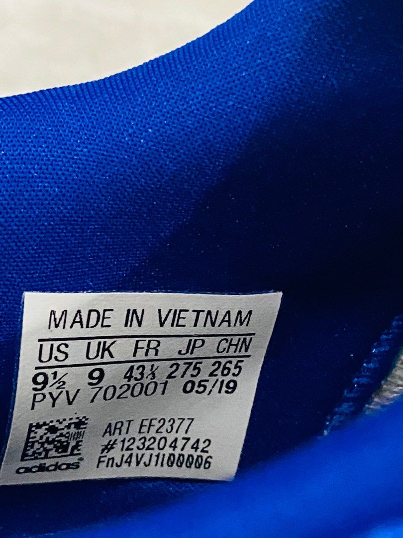 Pharell x Adidas Solar Hu - Blue on Carousell