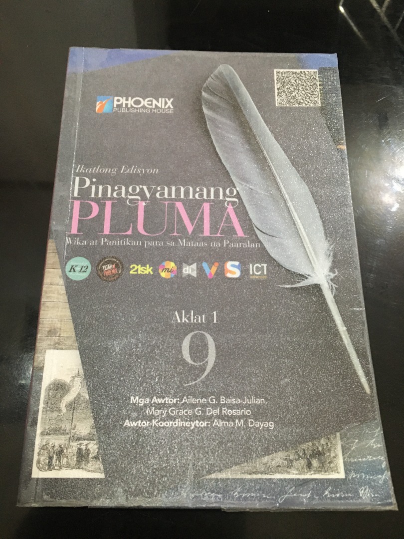 Pinagyamang Pluma 9 (Aklat 1) Ikatlong Edisyon kto12 on Carousell