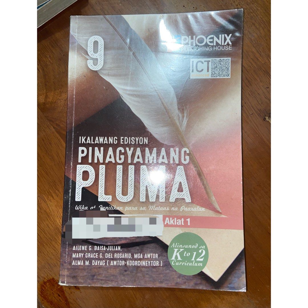 Pinagyamang Pluma 9 Ikalawang Edisyon, Hobbies & Toys, Books ...