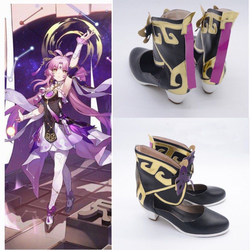[PO] Fu Xuan Honkai Star Rail Cosplay HSR Fuxuan Costume Wig Shoes ...