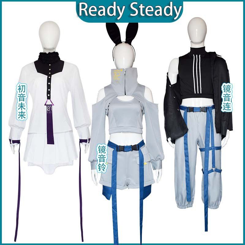 [PO] Miku Rin Len Ready Steady Cosplay Vocaloid, Women's Fashion ...
