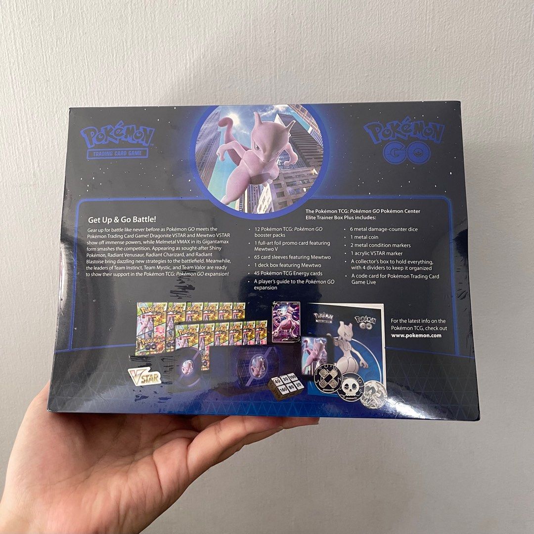 tcg etb pokemon center go elite trainer box card, Hobbies & Toys, Toys ...