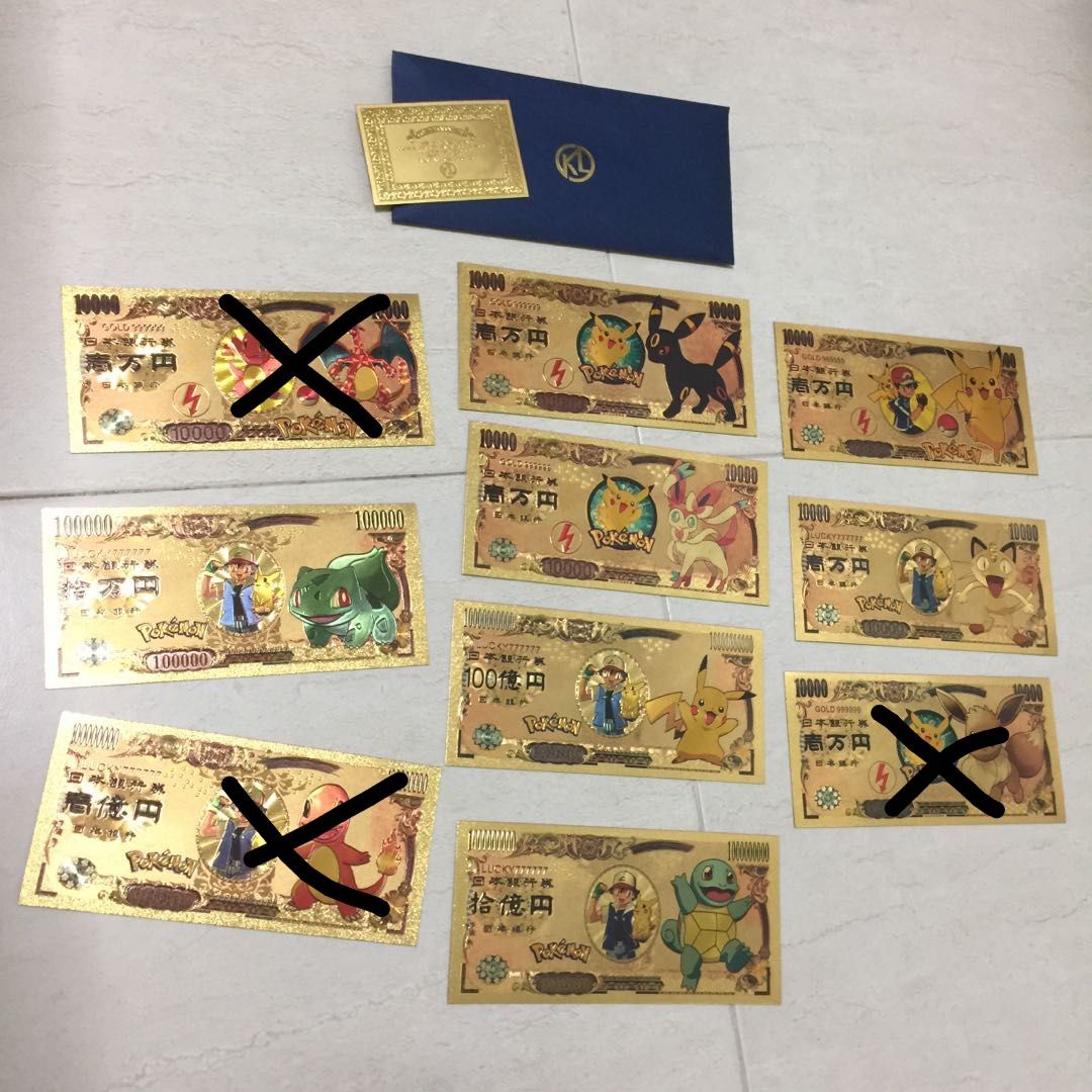 Pokemon Gold Thick Notes Collectible Pikachu Squirtle Charmander ...