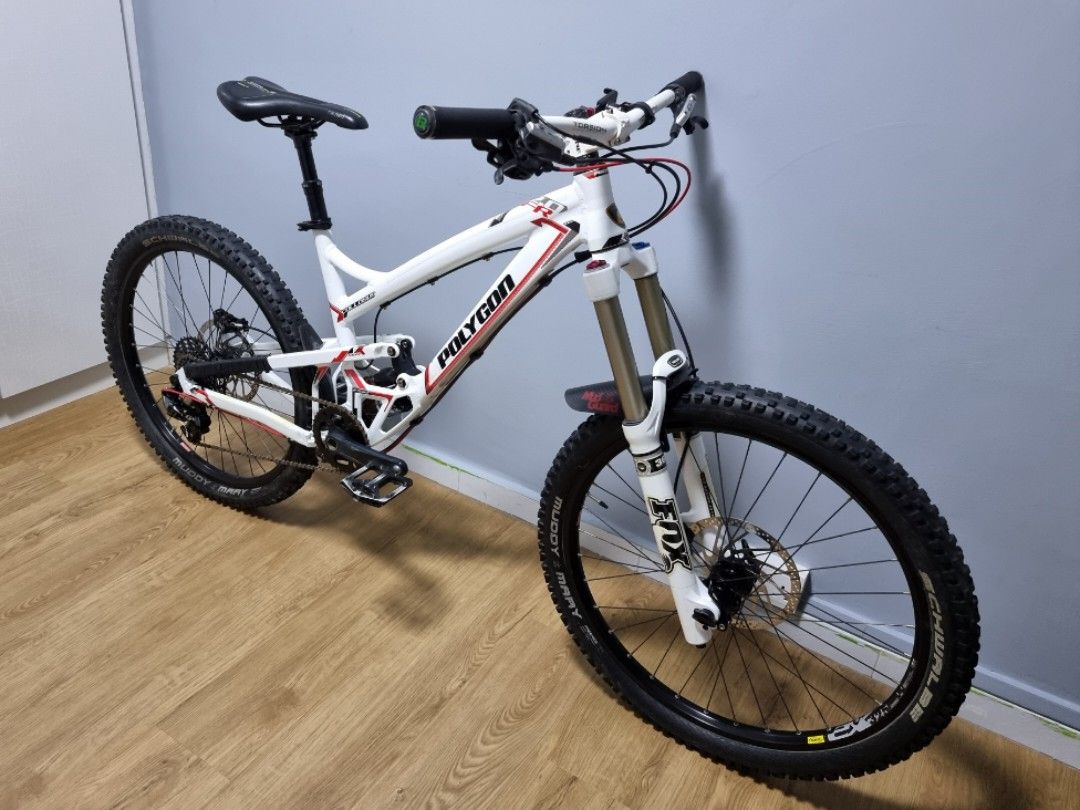WTT/WTS Highly upgraded Polygon Colossus Full Suspension Mountain Bike ...