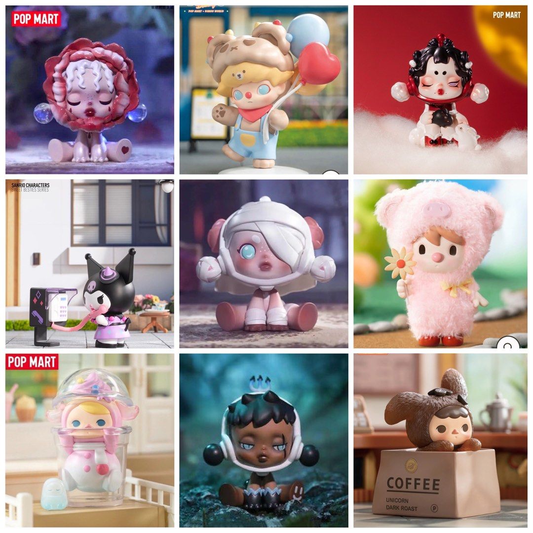 POPMART RAFFLE, Hobbies & Toys, Toys & Games on Carousell