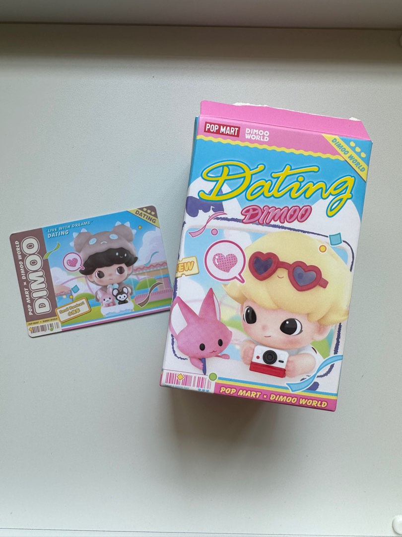 Popmart x Dimoo World - Dating Series (Small Handcart), Hobbies & Toys ...