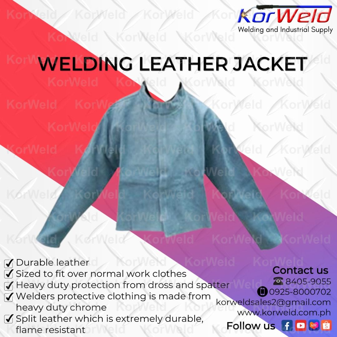 PPE Welding Jacket - Welding Maong Jacket, Welding Maong Apron w ...