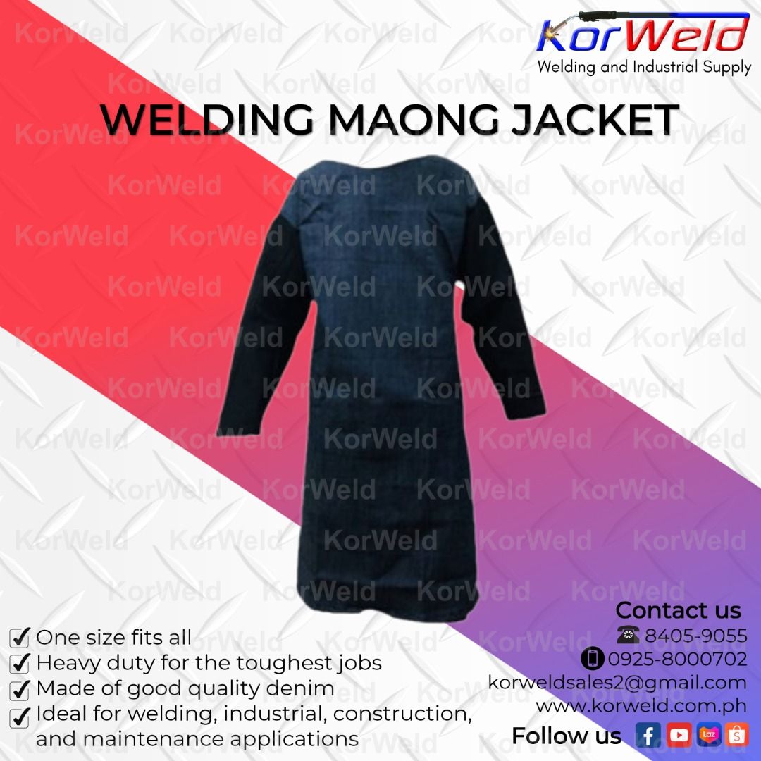 PPE Welding Jacket - Welding Maong Jacket, Welding Maong Apron w ...