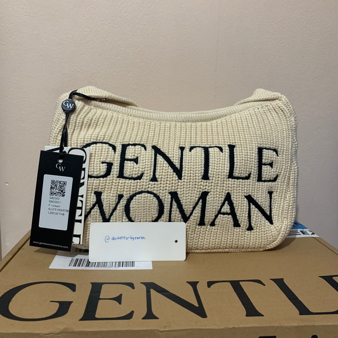 [PRE ORDER BATCH 7] Gentle Woman Preppy Knit Shoulder Bag on Carousell