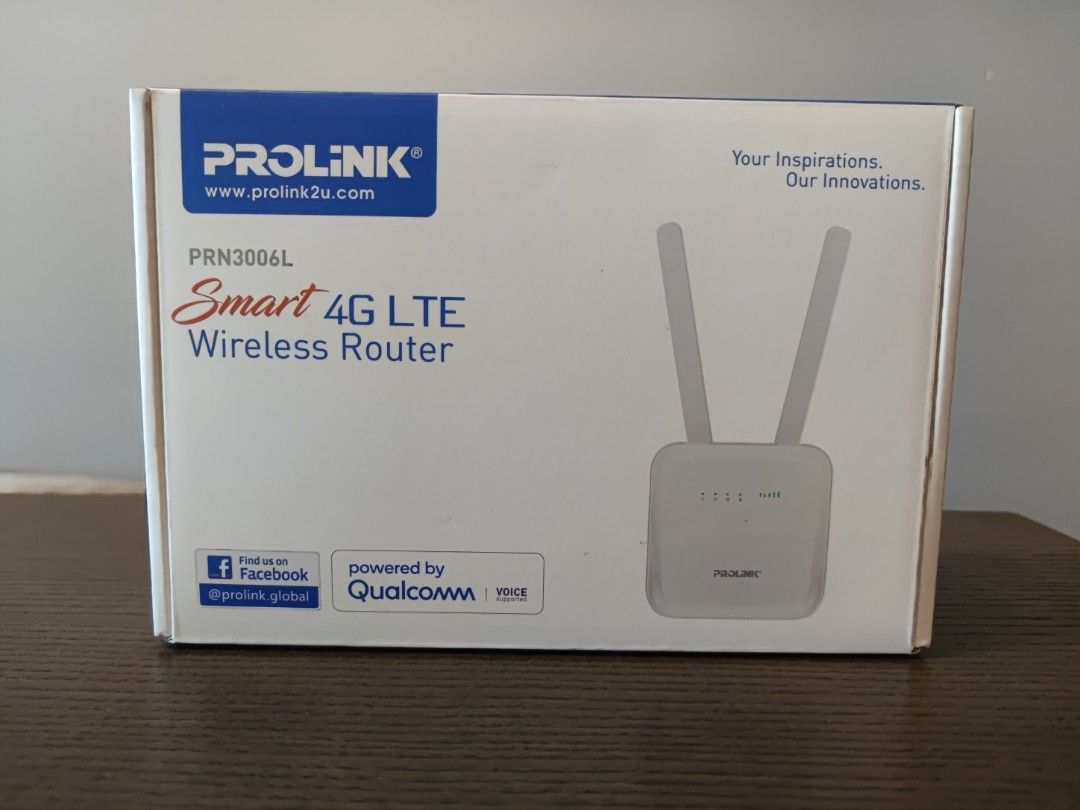 Prolink 4G LTE Wireless Router, Computers & Tech, Parts & Accessories ...