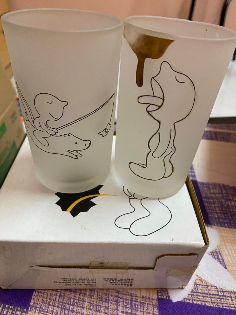 Propaganda Mr.P Lick coffee glass, Furniture & Home Living, Kitchenware ...