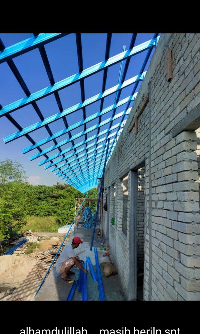 Purlin, c channel, tophat, batten, besi biru, Services, Home Services ...