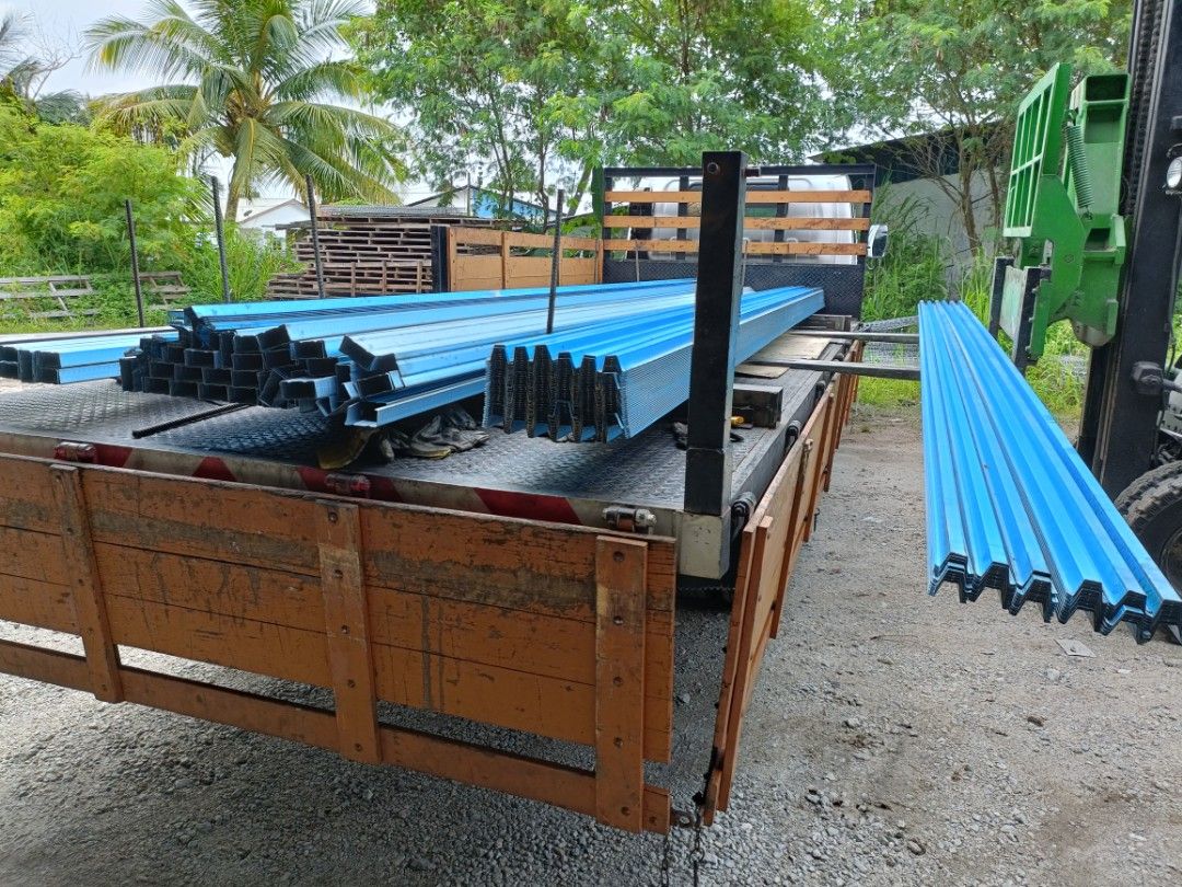 Purlin, c channel, tophat, batten, besi biru, Services, Home Services ...