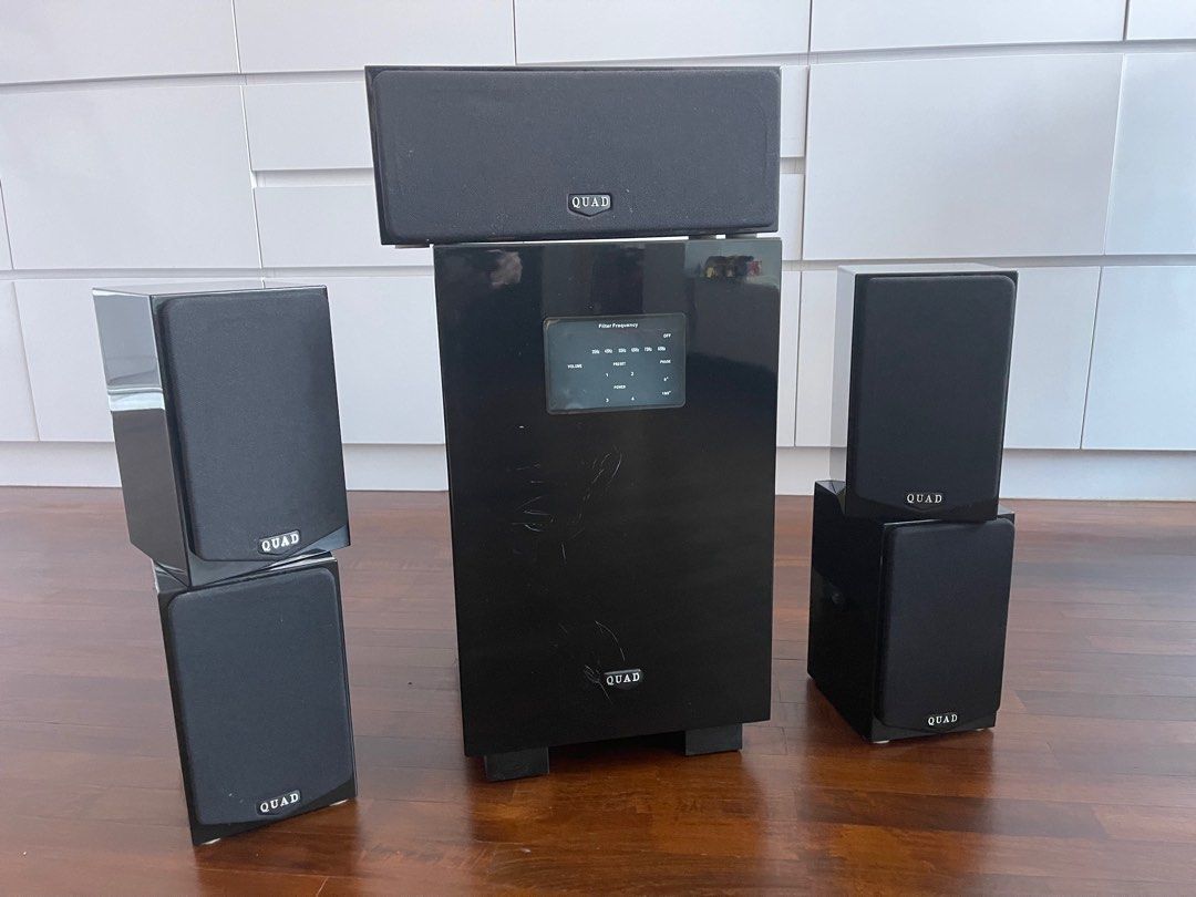 QUAD L-ite 5.1 speaker + subwoofer, Audio, Soundbars, Speakers ...