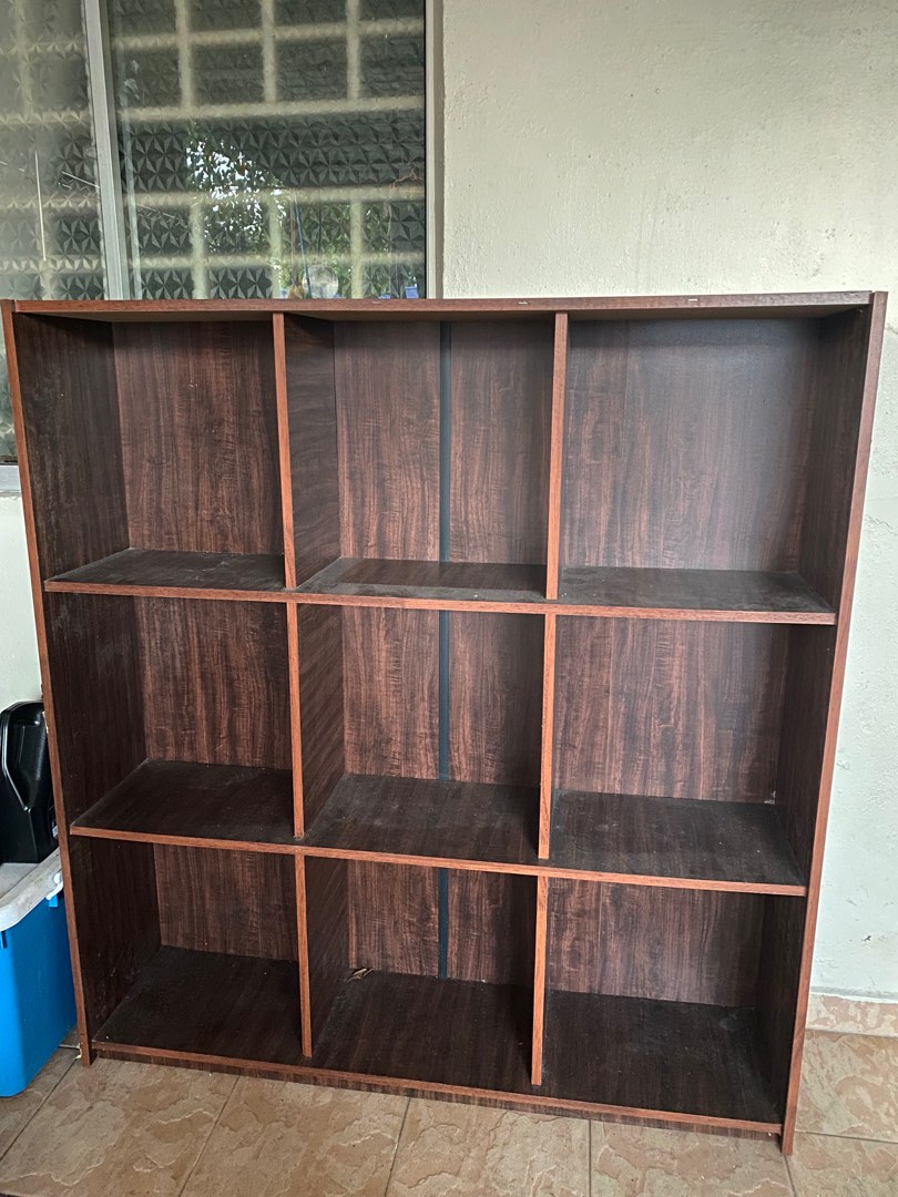 Rak 3x3, Furniture & Home Living, Furniture, Shelves, Cabinets & Racks ...