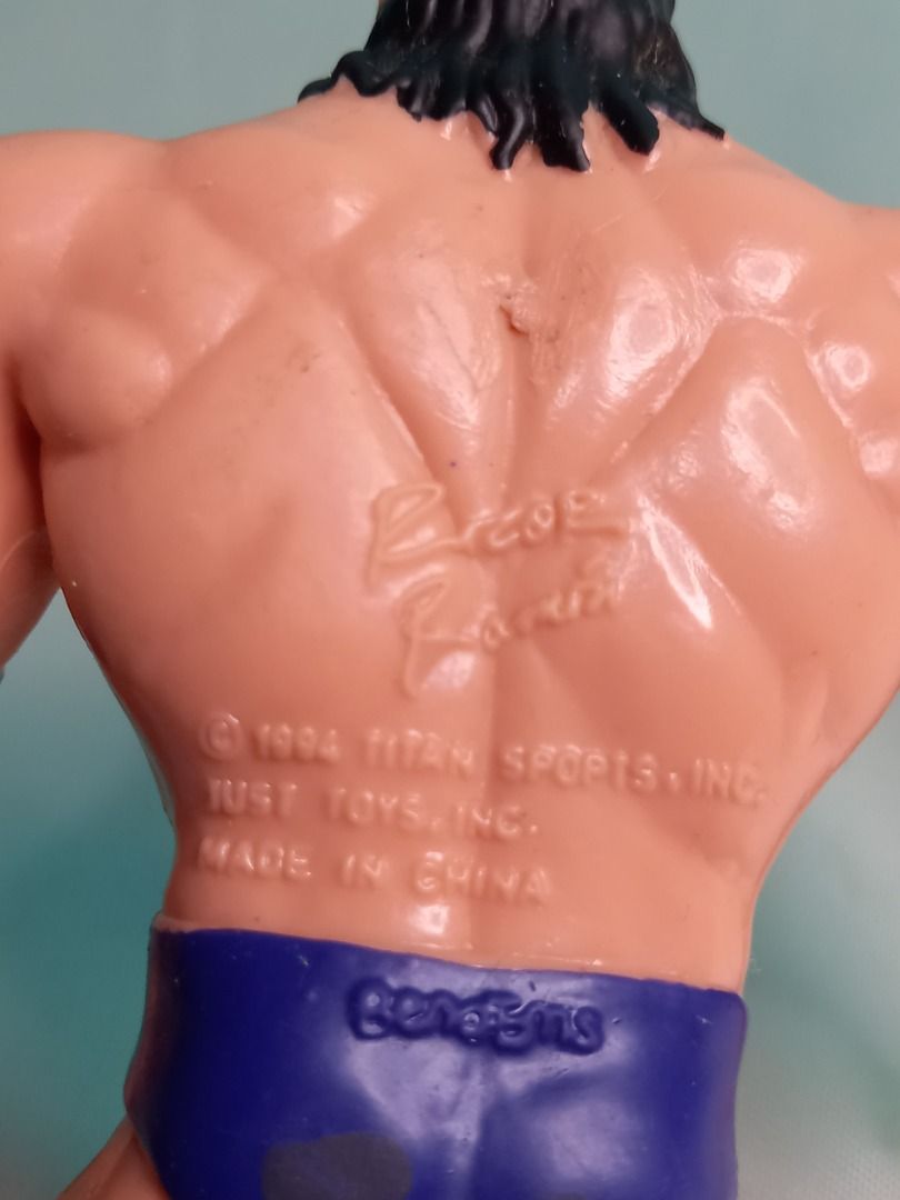 "Razor Ramon" 1994 Titan Sports Inc Just Toys WWE Bend-Ems Action ...