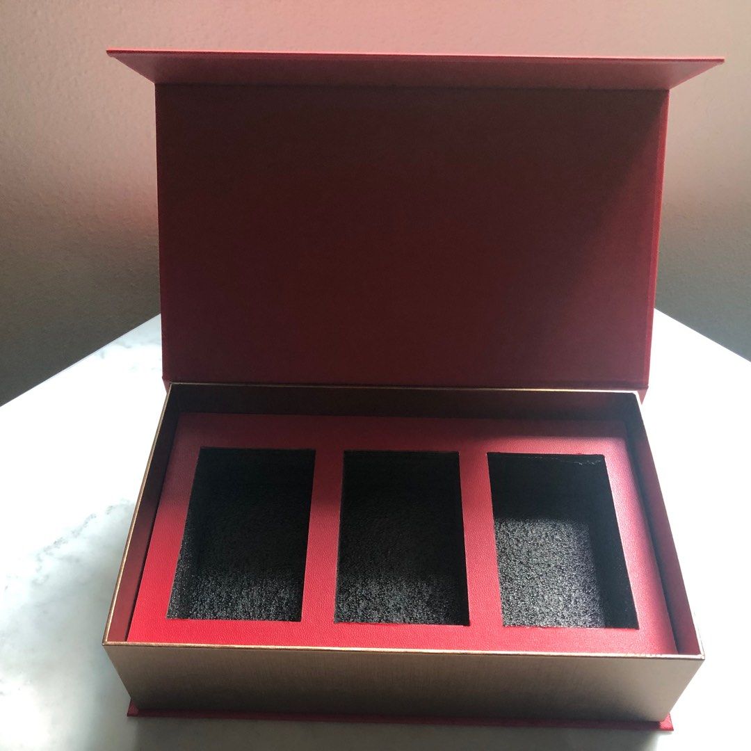 Red color box, Furniture & Home Living, Home Improvement & Organisation ...