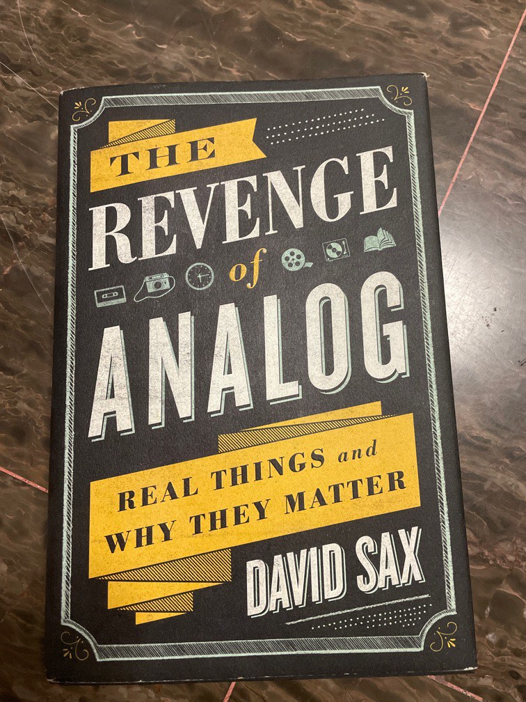 Revenge of Analog, Hobbies & Toys, Books & Magazines, Fiction & Non ... Revenge of Analog, Hobbies & Toys, Books & Magazines, Fiction & Non ...