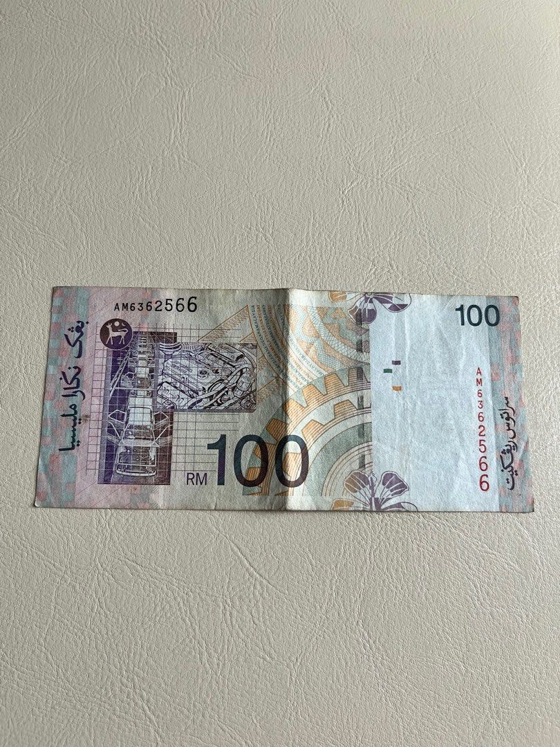 RM100 Old Note, Hobbies & Toys, Collectibles & Memorabilia, Currency on ...