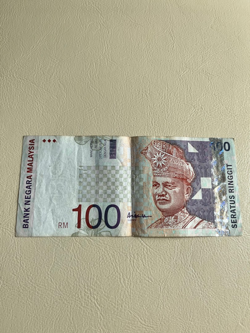 RM100 Old Note, Hobbies & Toys, Collectibles & Memorabilia, Currency on ...