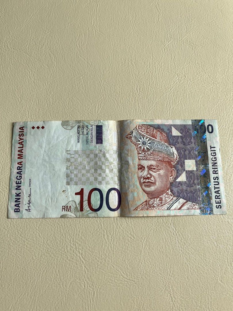 RM100 Old Note, Hobbies & Toys, Collectibles & Memorabilia, Currency on ...