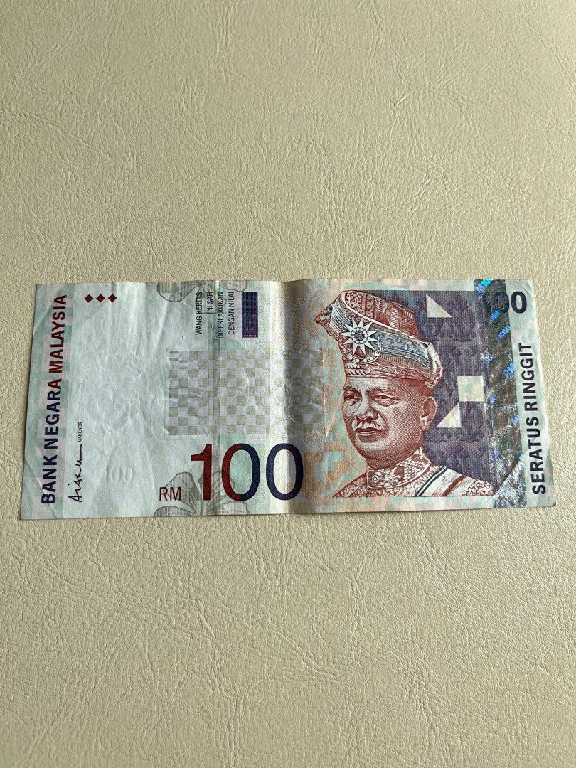 RM100 Old Note, Hobbies & Toys, Collectibles & Memorabilia, Currency on ...