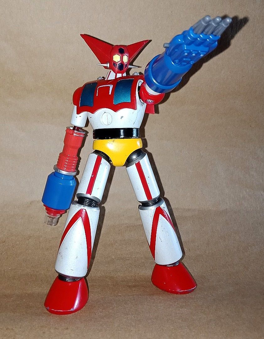 Robot chogokin gx 06 getter robot getta robo action figure diecast and ...