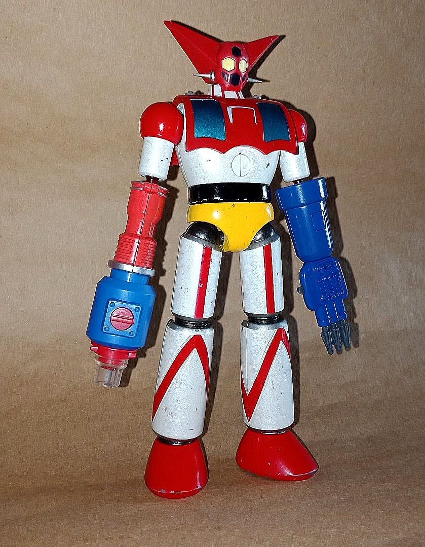 Robot chogokin gx 06 getter robot getta robo action figure diecast and ...