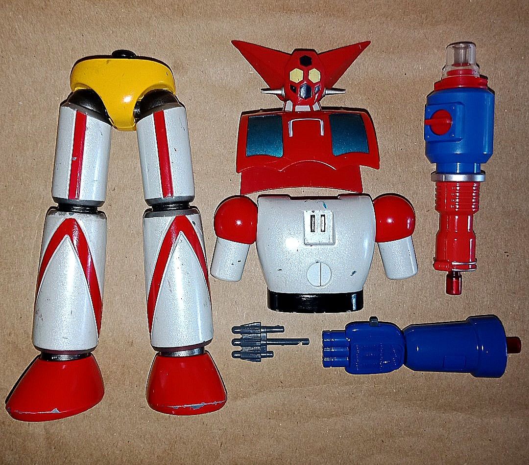 Robot chogokin gx 06 getter robot getta robo action figure diecast and ...