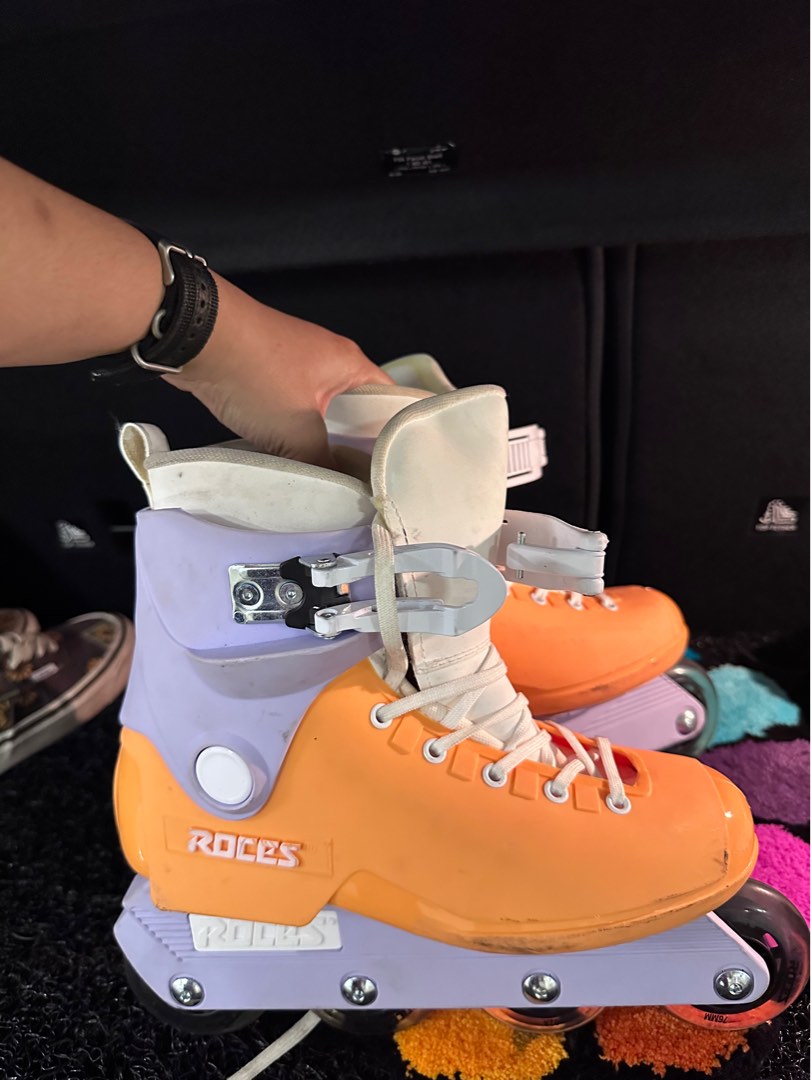 Roces 1992 Orange RollerBlade / Inline Skates, Sports Equipment, Sports ...