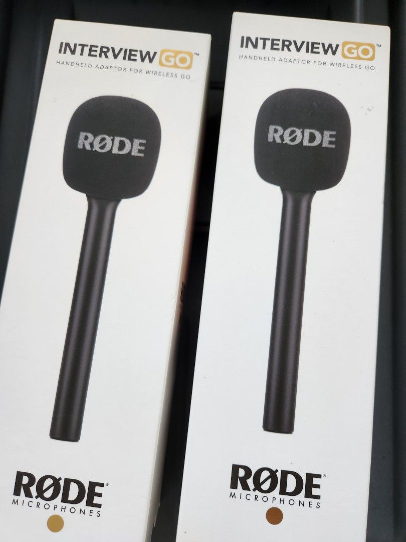 Rode interview go handheld adapter, Audio, Microphones on Carousell