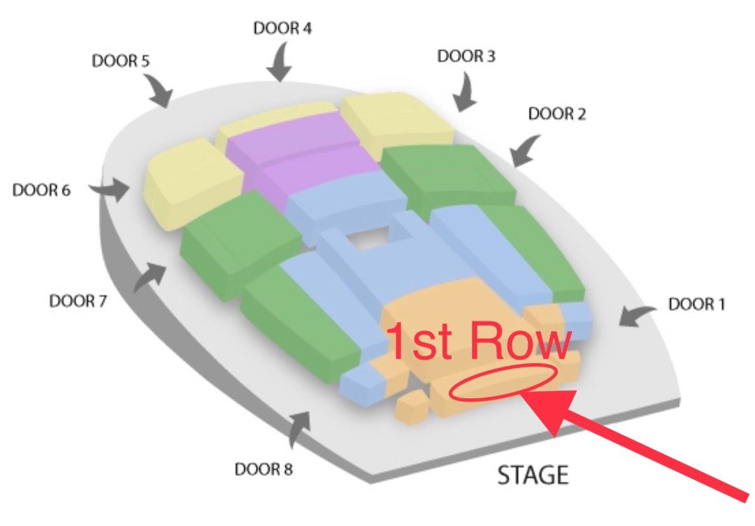 Row 1 VIP Premium Kit Chan 30th Anniversary Concert - Little Things ...