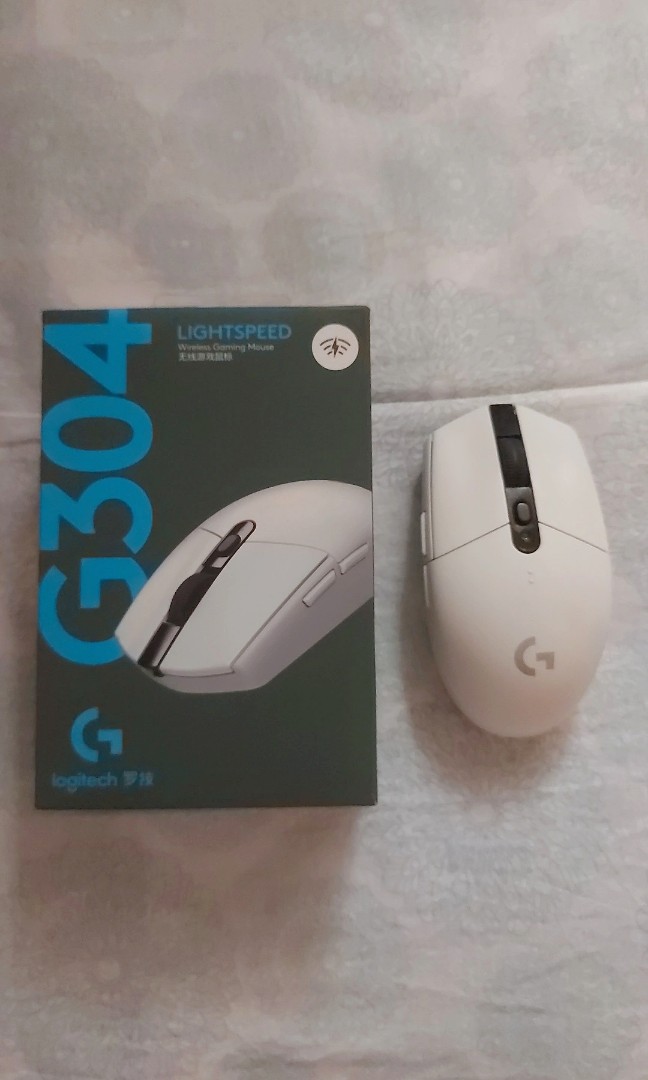 RUSH SALE Logitech G304 (white), Computers & Tech, Parts & Accessories ...