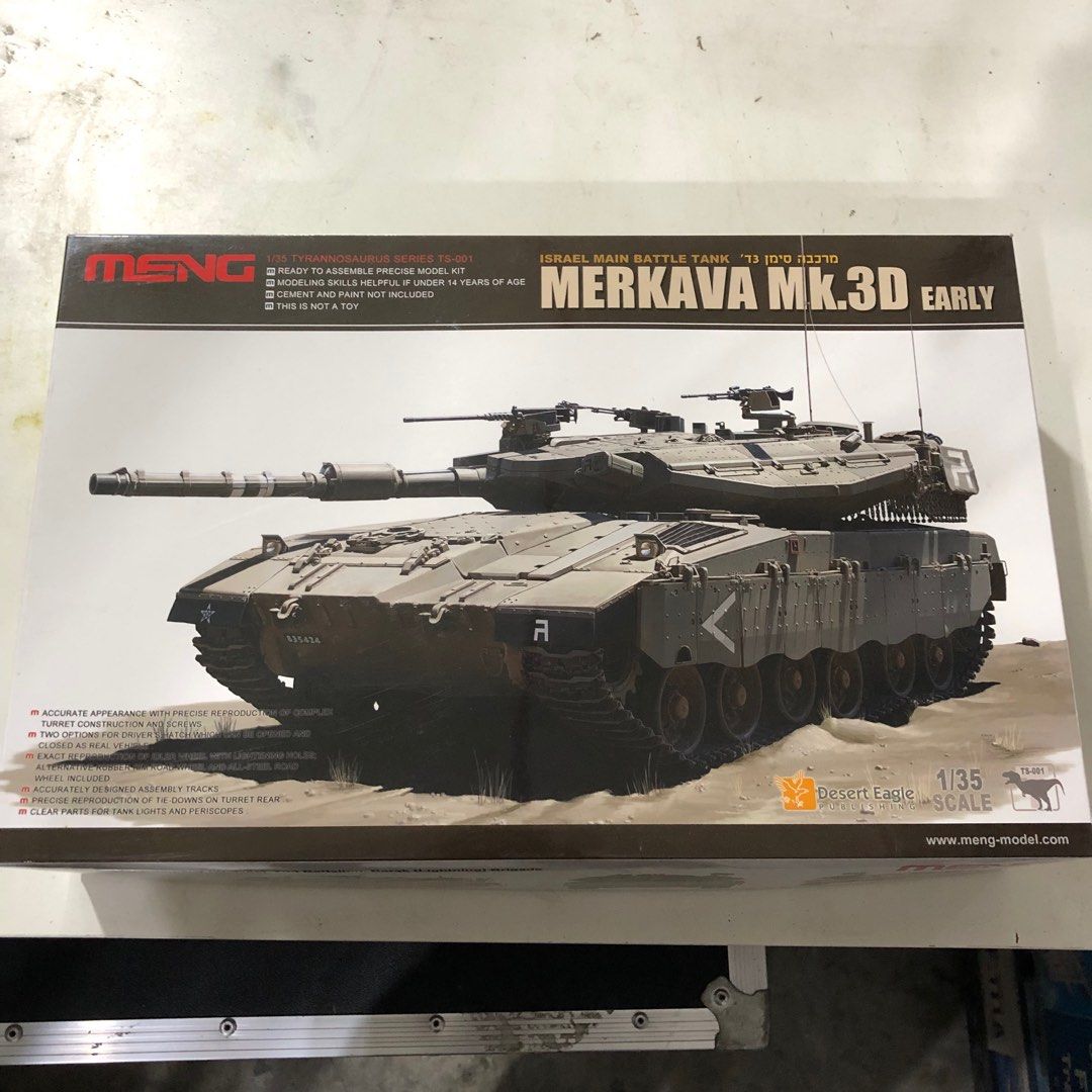 SALE! 1/35 Meng Israel IDF Merkava Mk.3D Early Model Kit, Hobbies ...