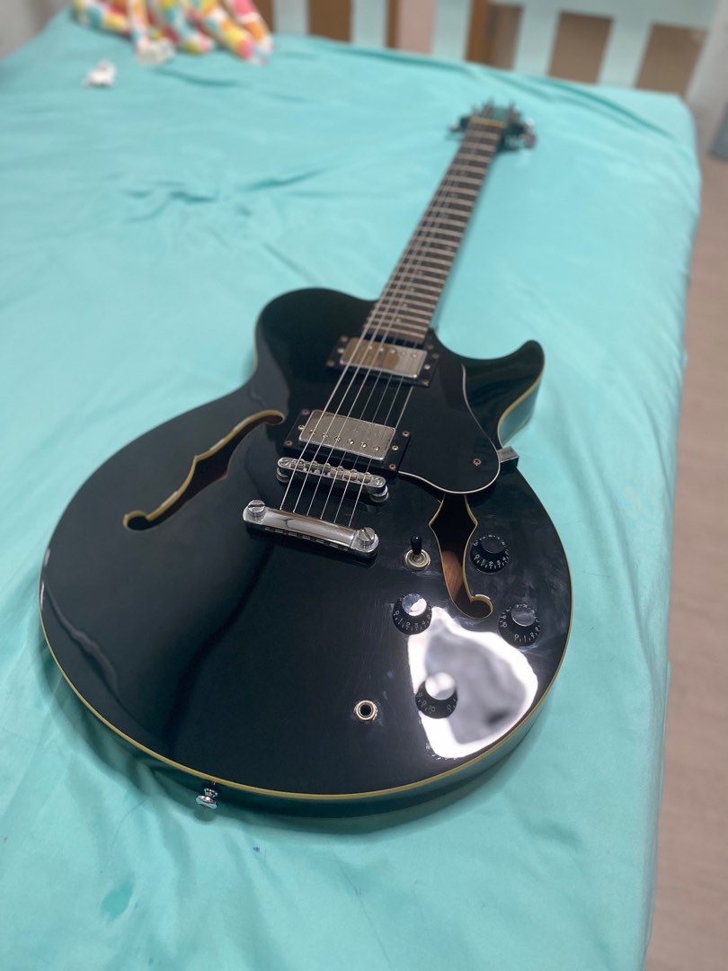 Samick Greg Bennet RL-1 Semi Acoustic Electric Guitar With Bag, Hobbies ...