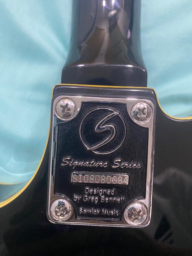 Samick Greg Bennet RL-1 Semi Acoustic Electric Guitar With Bag, Hobbies ...