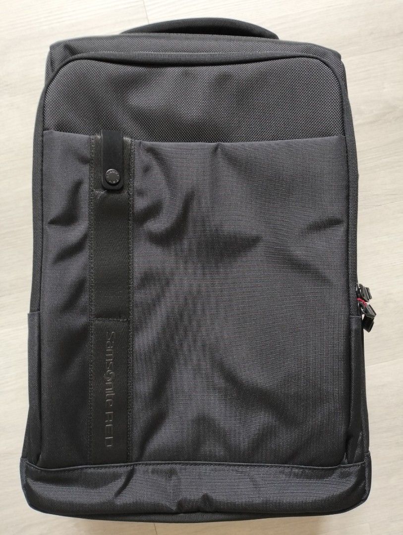 Samsonite Red Eliun Backpack M, Men's Fashion, Bags, Backpacks on Carousell