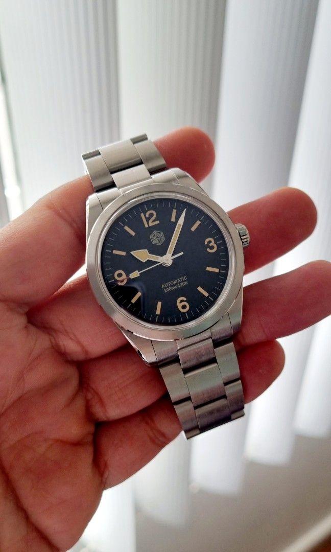 San Martin SN0107 Explorer Ranger Watch 38mm NH35 Movement on Carousell