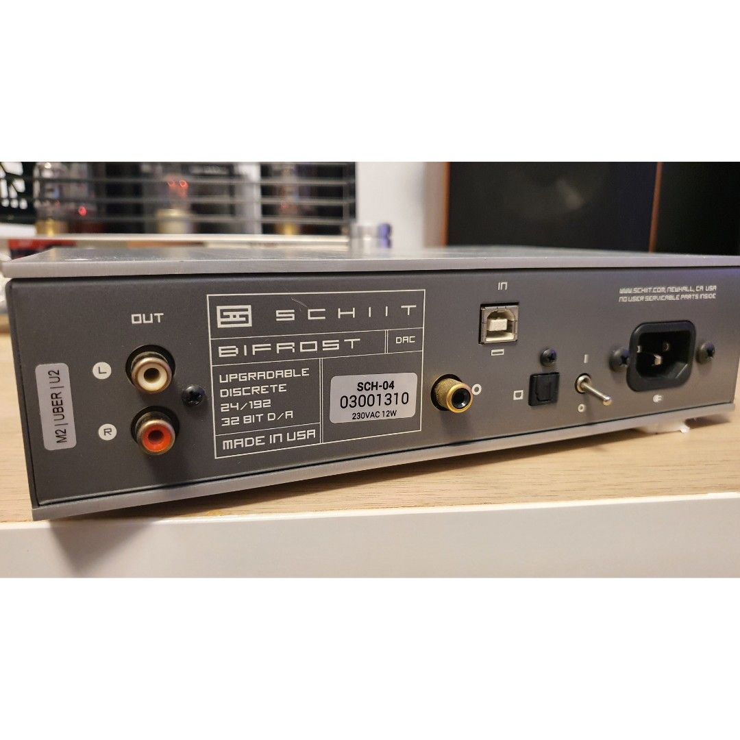 Schiit Audio Bifrost (M2, Uber, USB 2) upgraded rare version with the ...