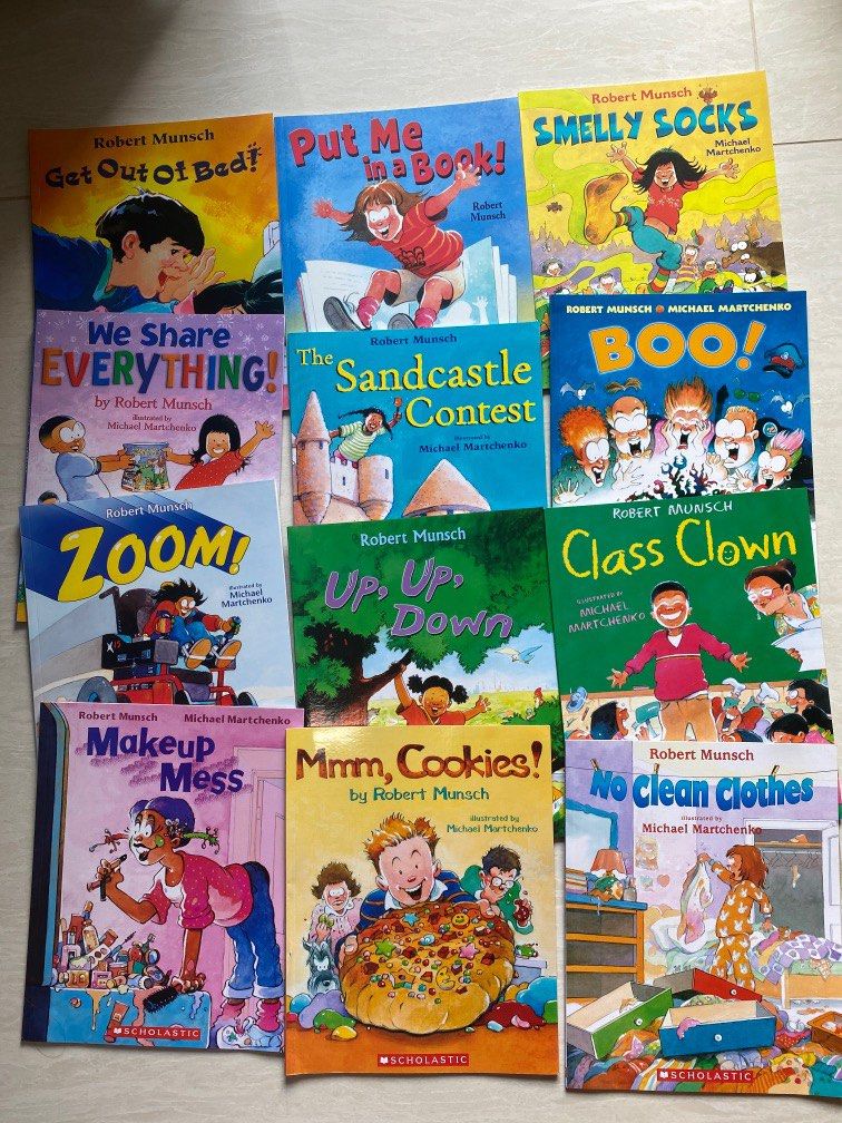 Scholastic story book (Robert Munsch), Hobbies & Toys, Books ...
