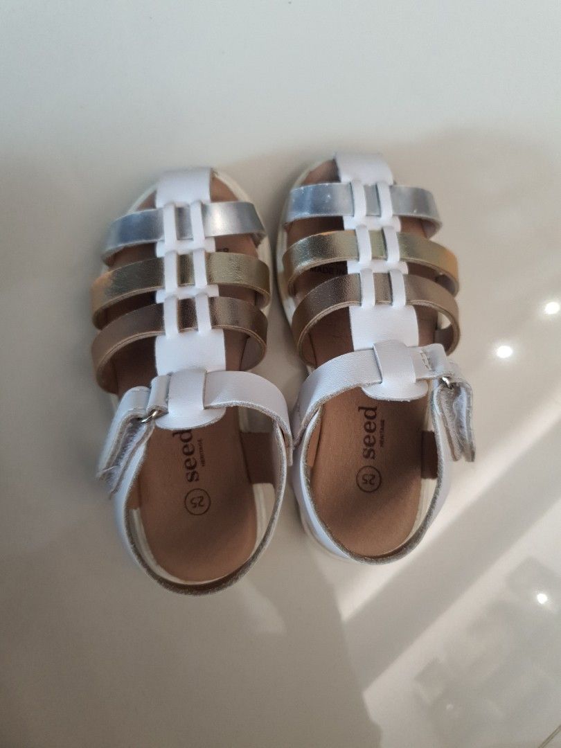 Seed Sandals - tricolour, Babies & Kids, Babies & Kids Fashion on Carousell