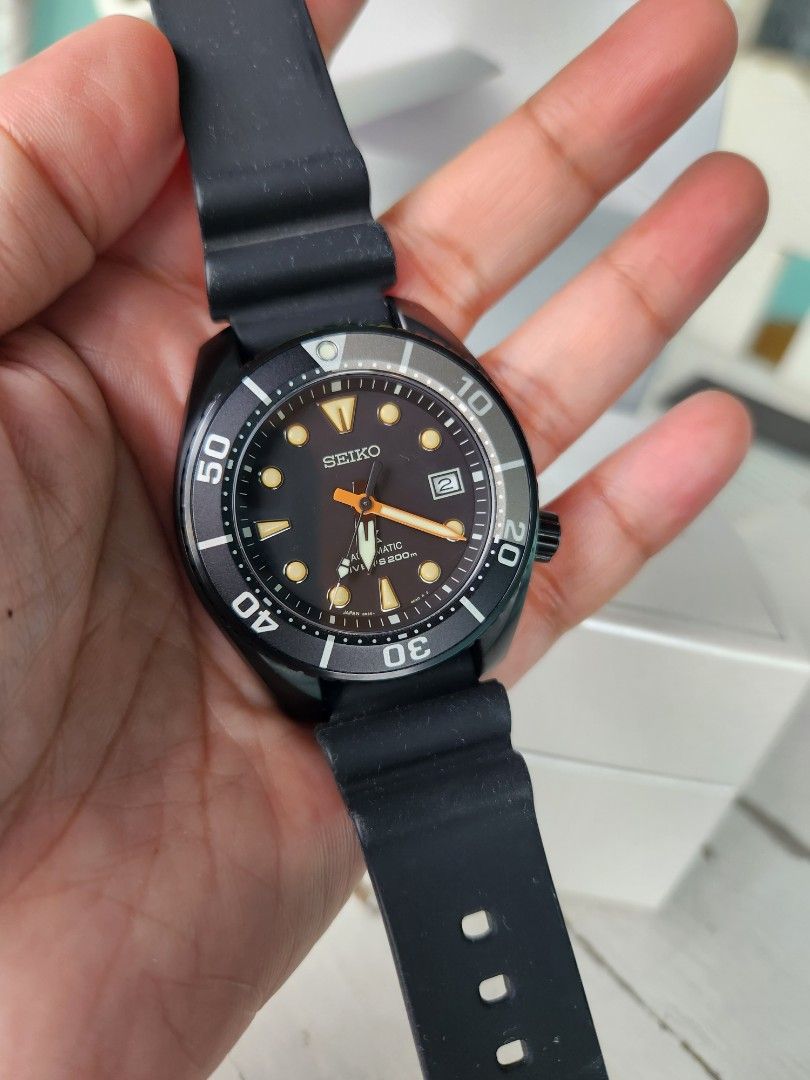 Seiko SPB125 The Black Series LE, Men's Fashion, Watches & Accessories ...