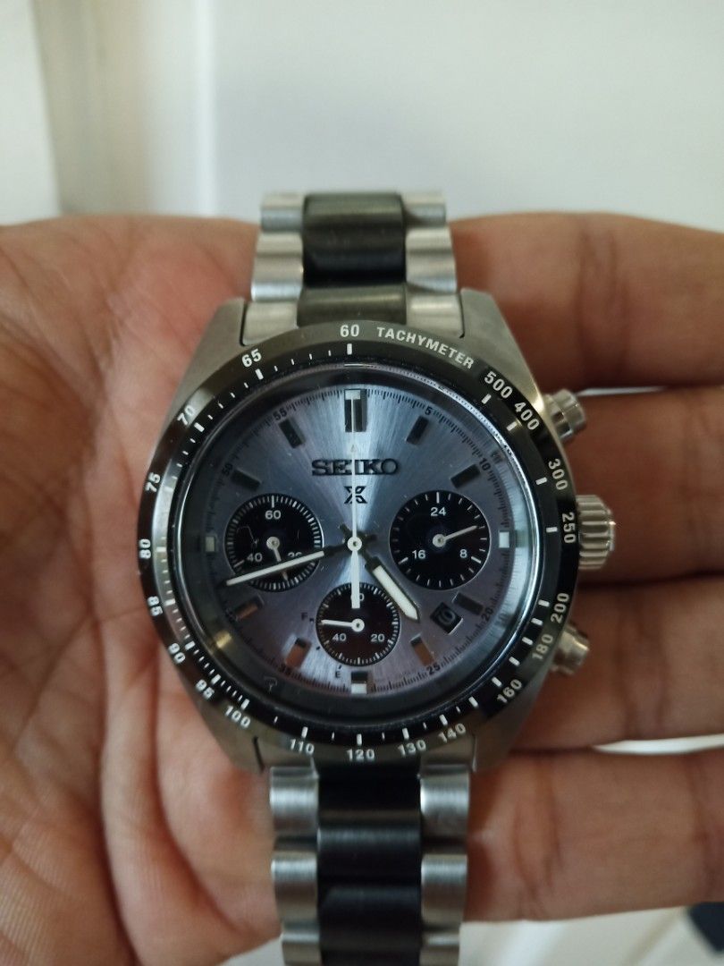 seiko Speedtimer Ice Panda on Carousell