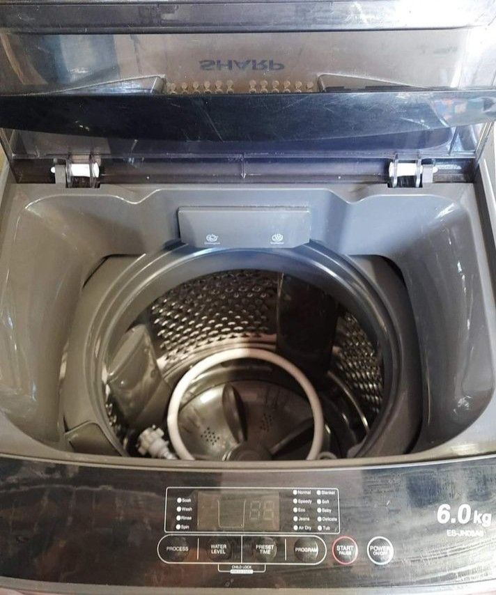 Sharp automatic washing machine, TV & Home Appliances, Washing Machines ...