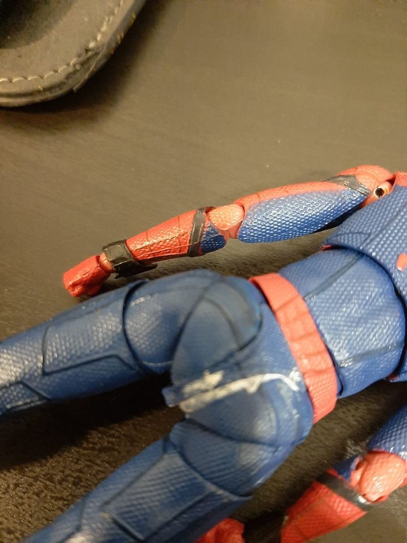 SHF SH Figuarts Spiderman Homecoming Spiderman 1/12 Scale Action Figure ...