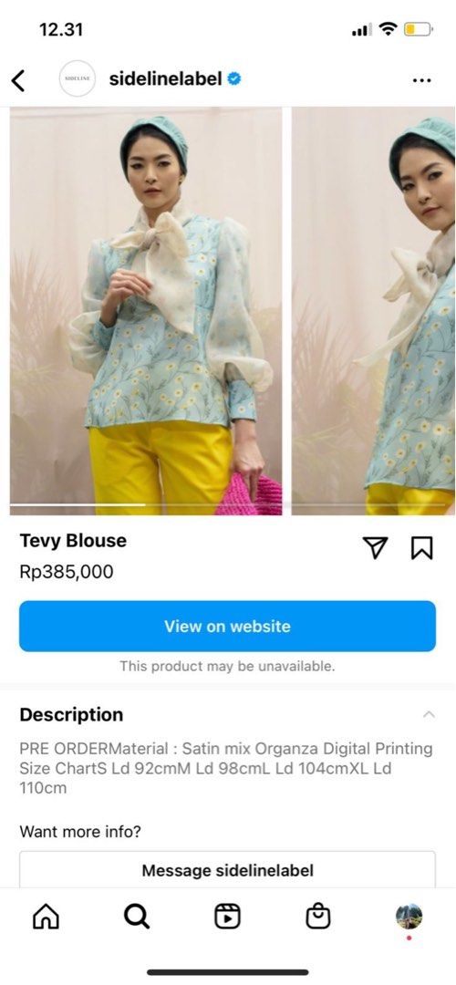 Sideline Label - Top on Carousell