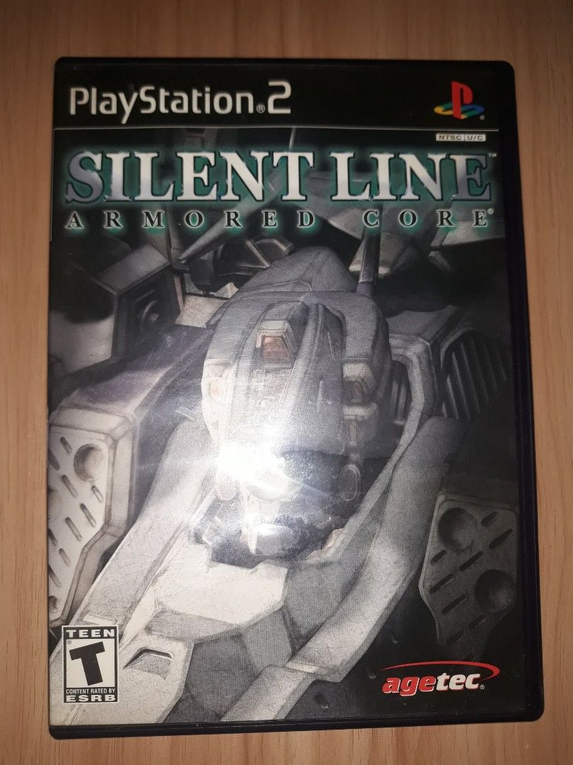 PS2 Silent Line Armored Core (CIB) NTSC-U/C Original Playstation 2 Game ...