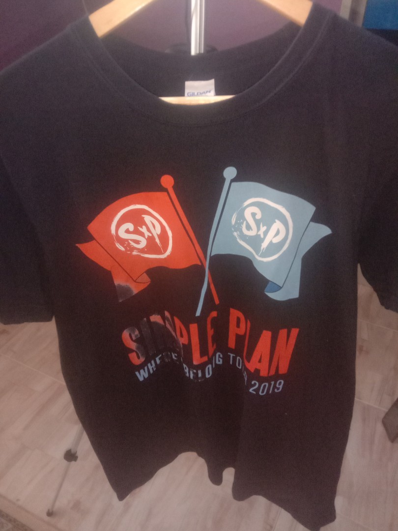 simple plan tour 2019, Men's Fashion, Tops & Sets, Tshirts & Polo ...