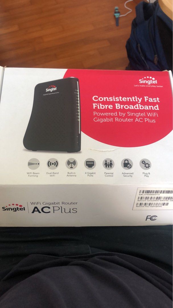 Singtel gigabit wifi router, Computers & Tech, Parts & Accessories ...